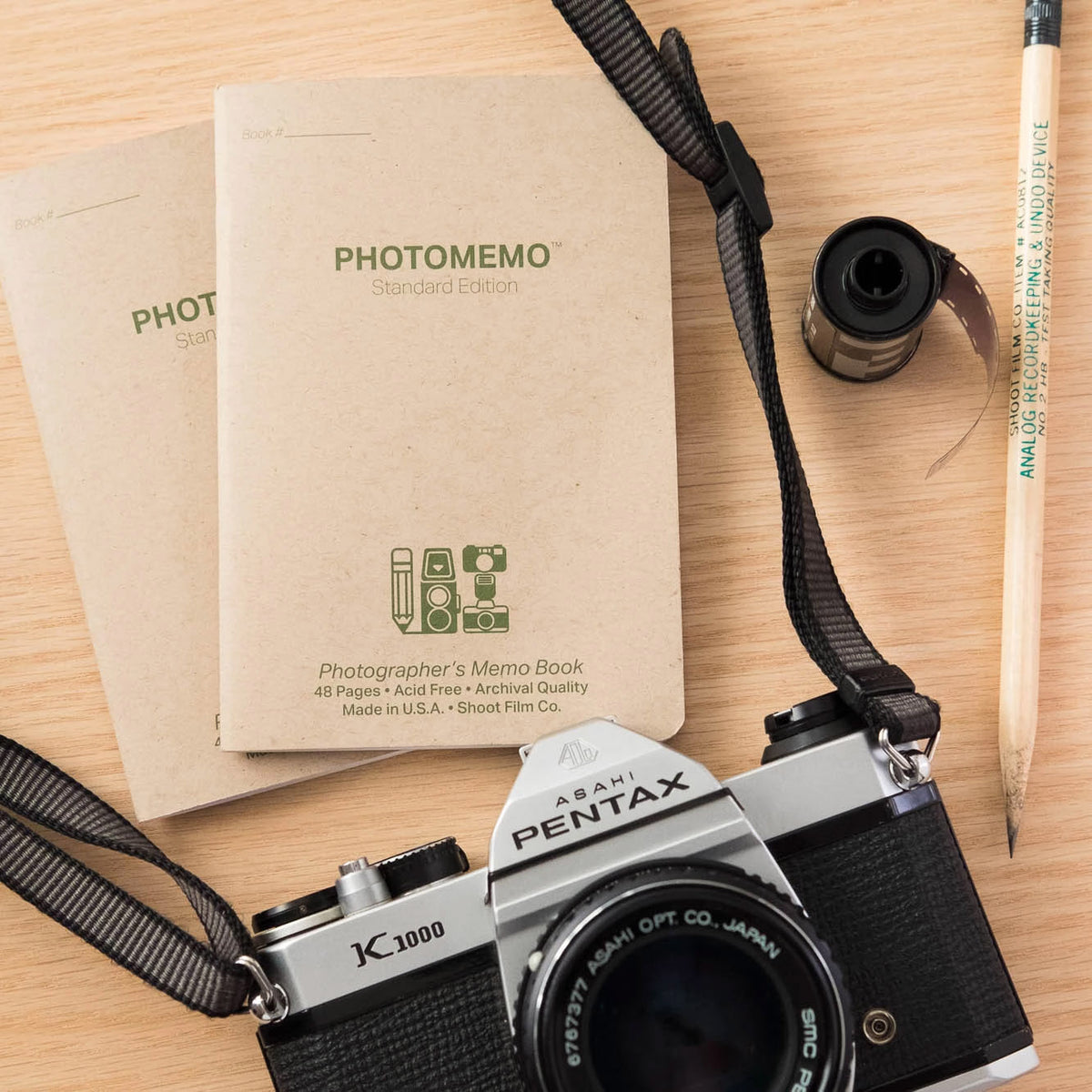 PhotoMemo Notebook for Photographers - The Next Printing! – Shoot Film Co.
