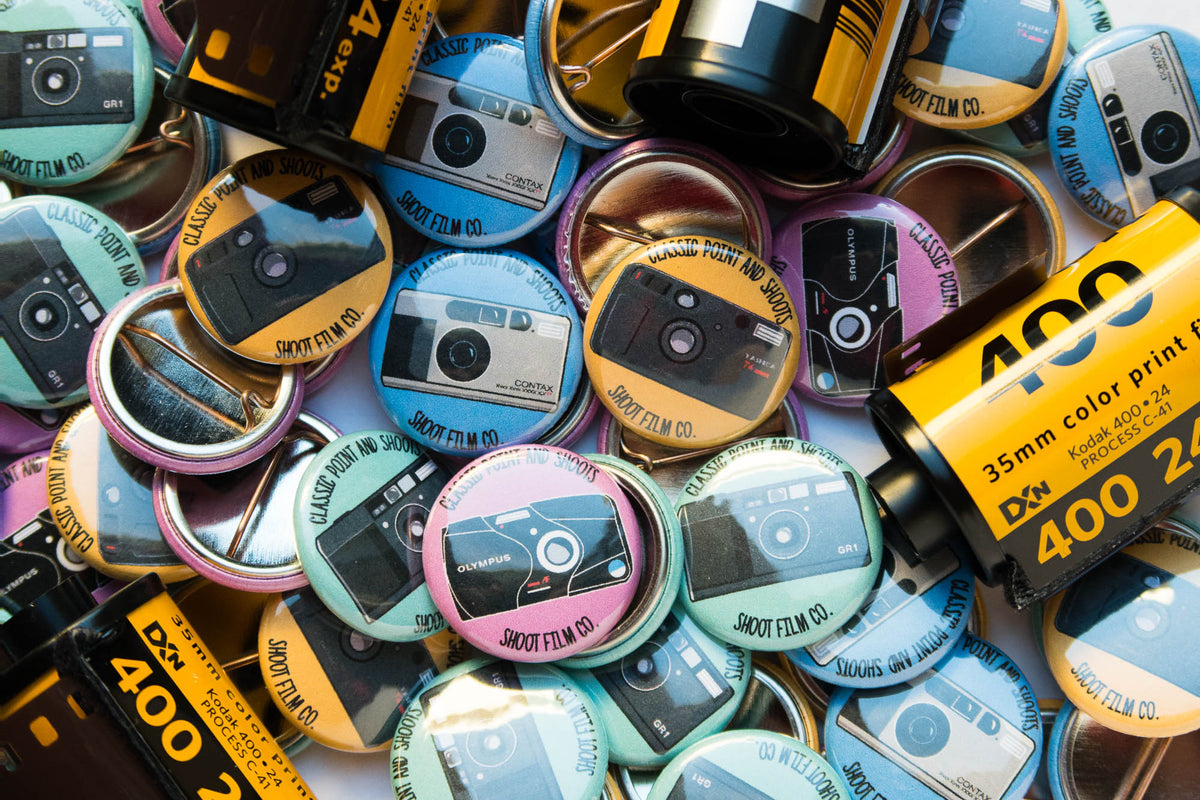 Classic Point & Shoots 1-Inch Button Set – Shoot Film Co.